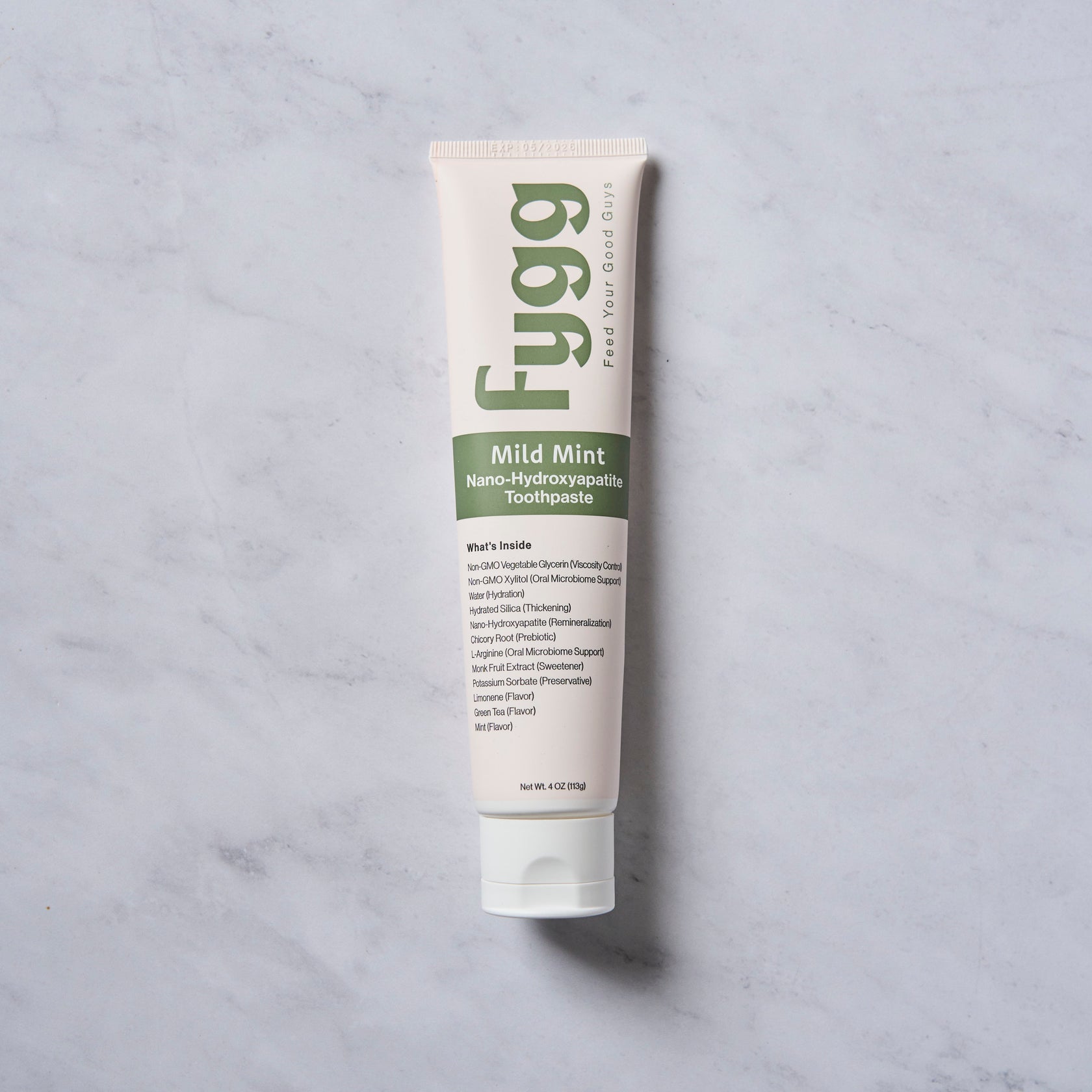 Nano-Hydroxyapatite Toothpaste with Prebiotics | Mild Mint - Fygg