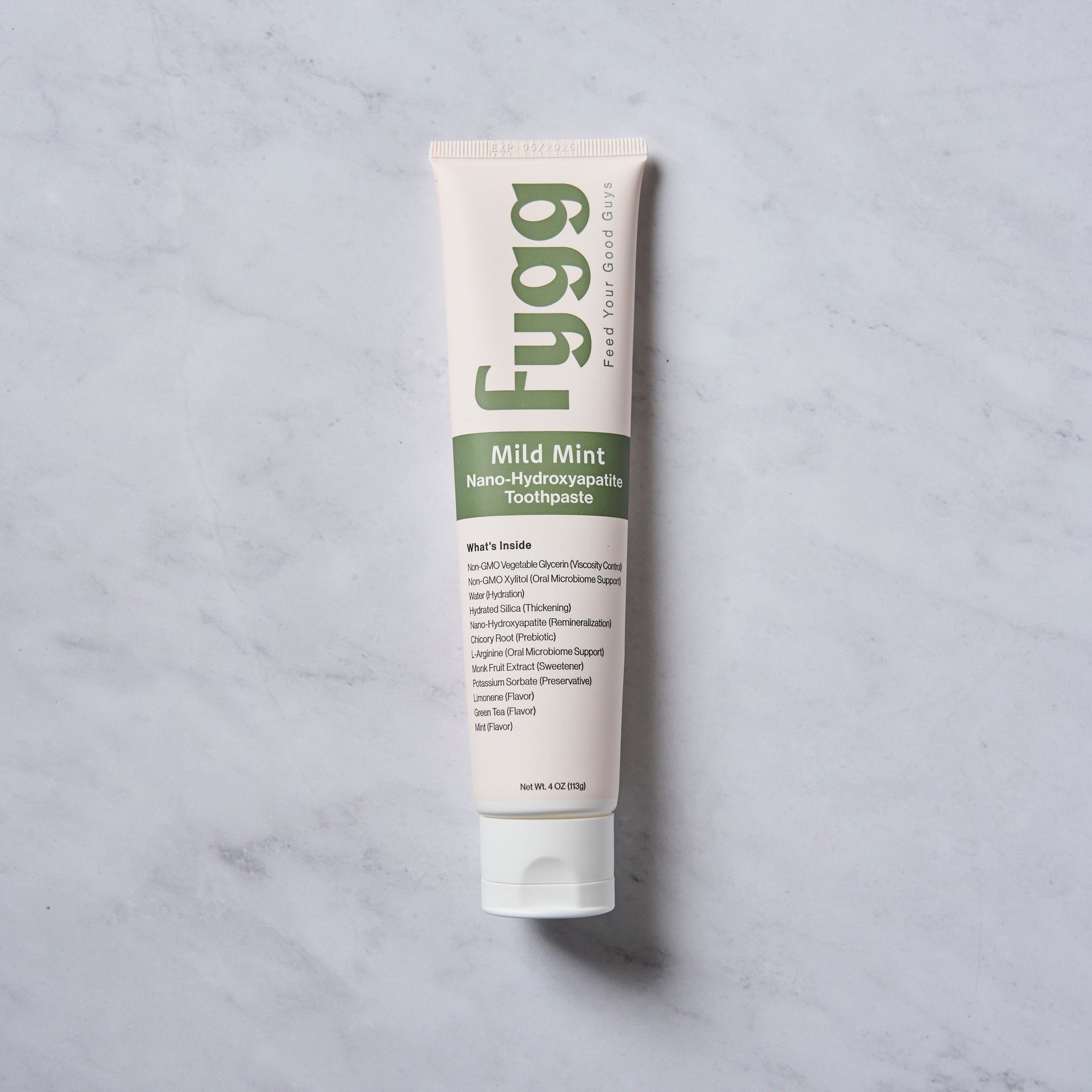 Nano-Hydroxyapatite Toothpaste with Prebiotics | Mild Mint - Fygg