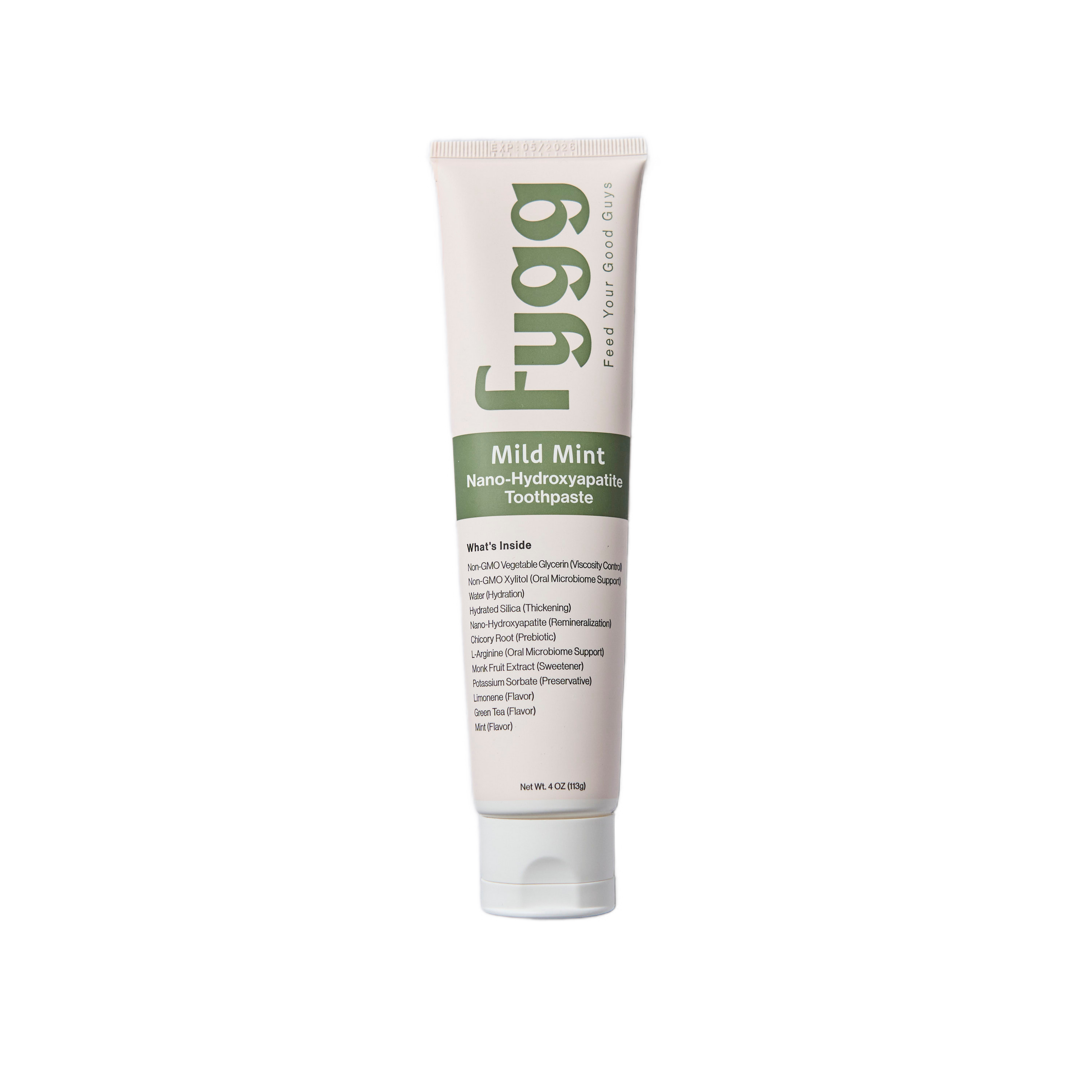 Nano-Hydroxyapatite Toothpaste with Prebiotics | Mild Mint - Fygg